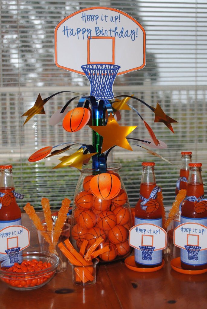 Basketball Centerpiece Ideas - markanthonystudios.net